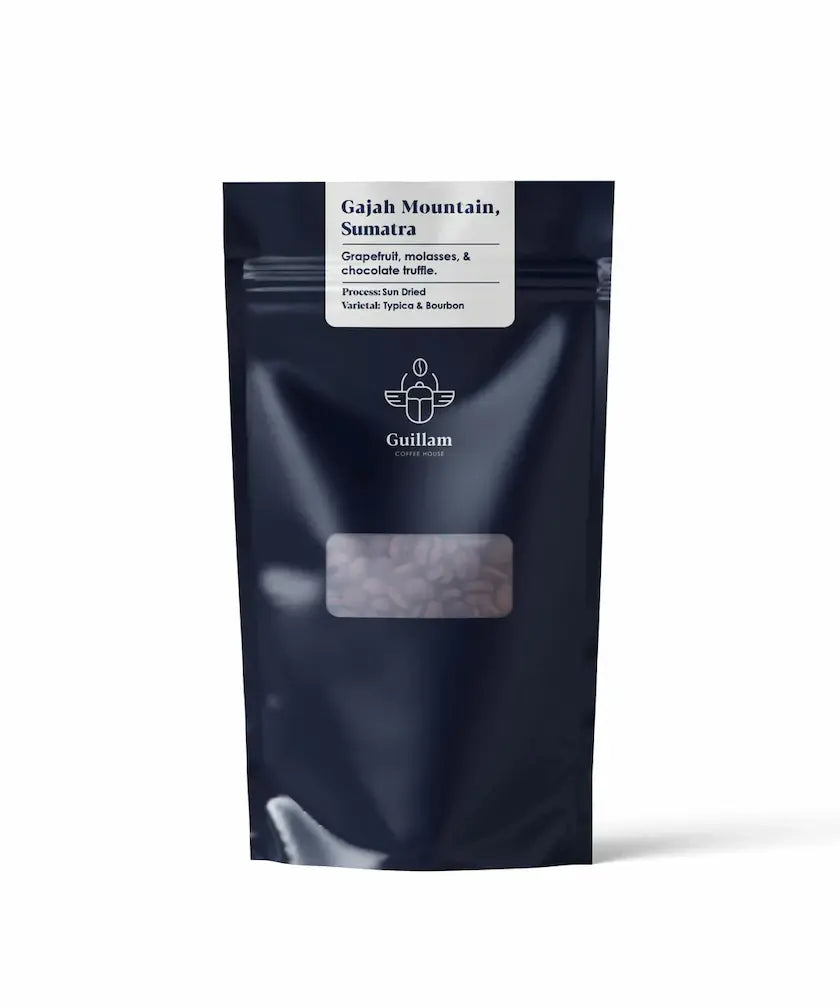 Gajah Mountain, Sumatra Speciality Coffee beans - Guillam Coffee House
